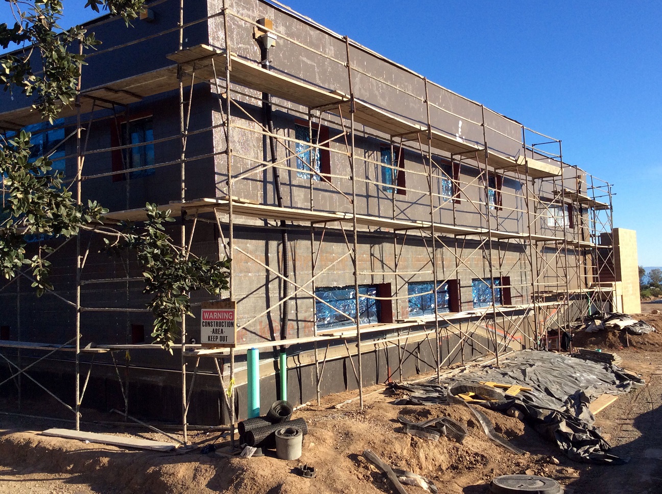 Driwall Rainscreen offers drainage to the Garden Center - Pro Masonry Guide